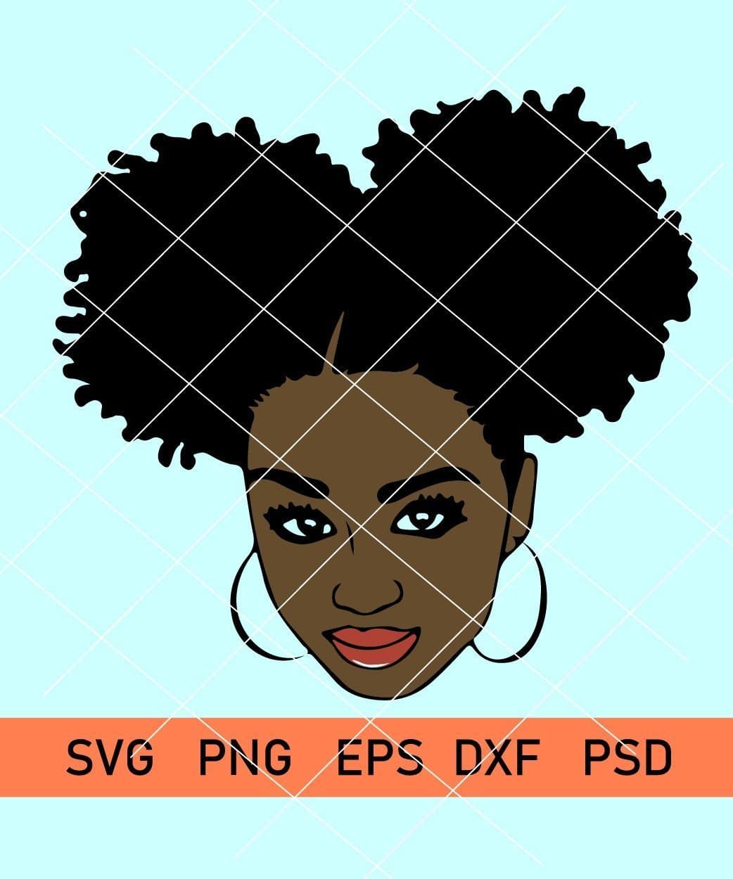 Afro Woman Svg Black History Month Svg Afro Woman Cap Svg Inspire