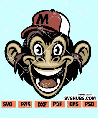 Cool Monkey SVG, Cool Monkey Cut File, Chimp SVG - Svg Hubs
