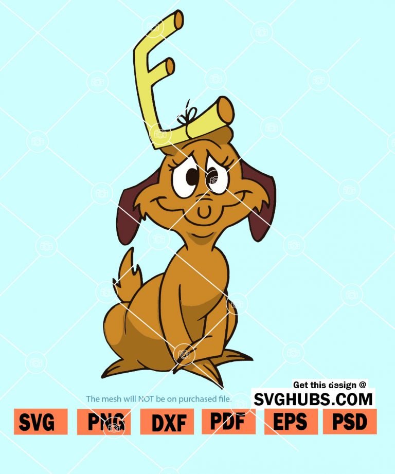 Max From The Grinch SVG, Max layered SVG, Grinch Max SVG, Max Clipart ...