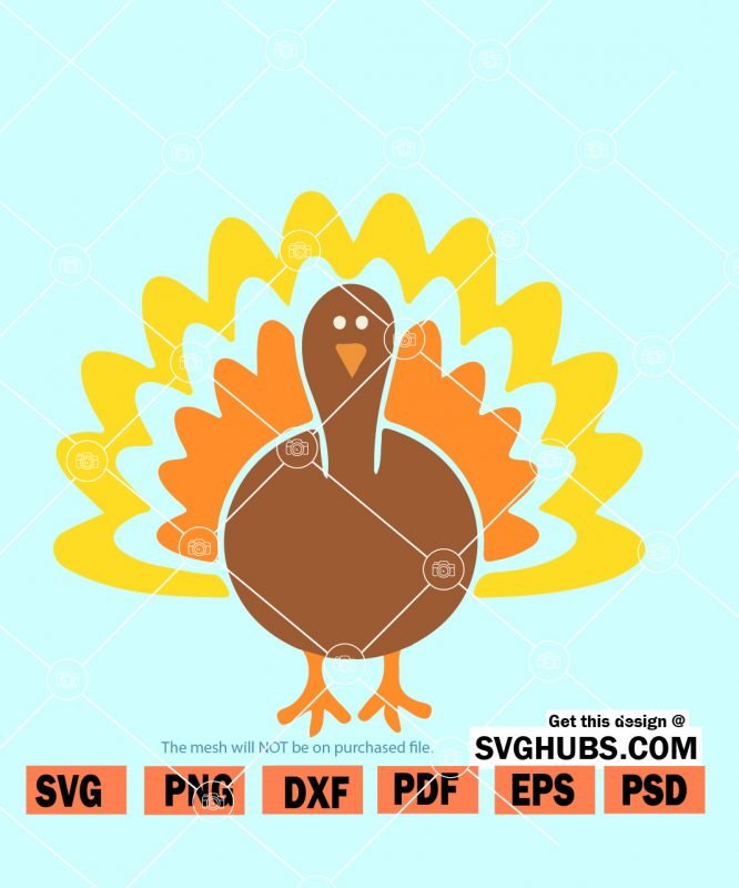 Thanksgiving Turkey SVG, Thanksgiving Svg, Thanksgiving Day SVG - Svg Hubs