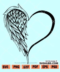 black angel wings svg – SVG HUBS