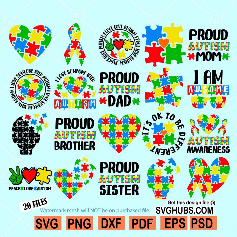Autism SVG bundle, autism quotes svg bundle, Autism svg file, Autism ...