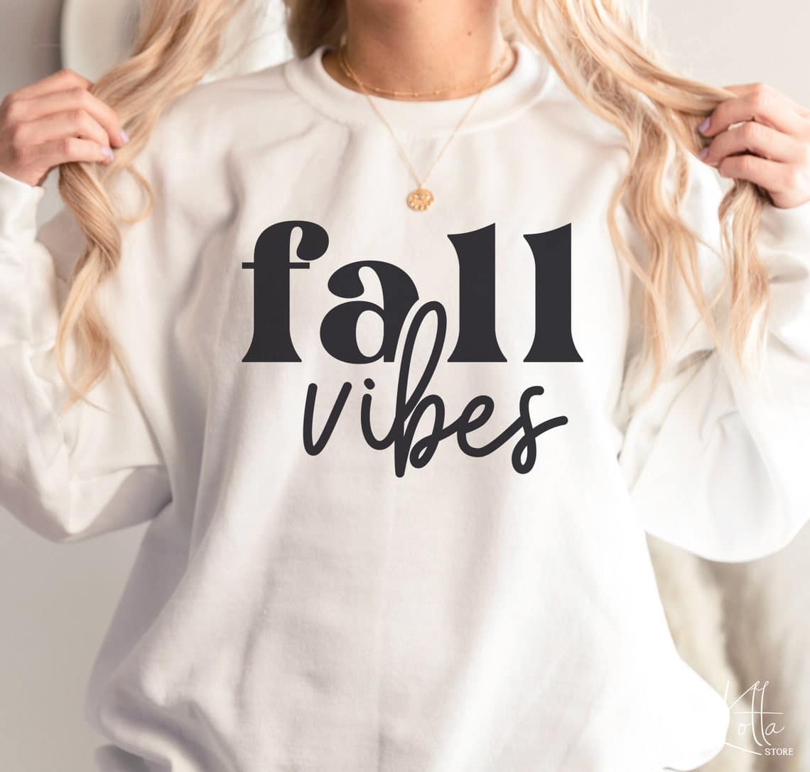 Fall vibes SVG, fall shirt svg, autumn svg, autumn vibes svg, fall ... Fall vibes SVG, fall shirt svg, autumn svg, autumn vibes svg, fall ...