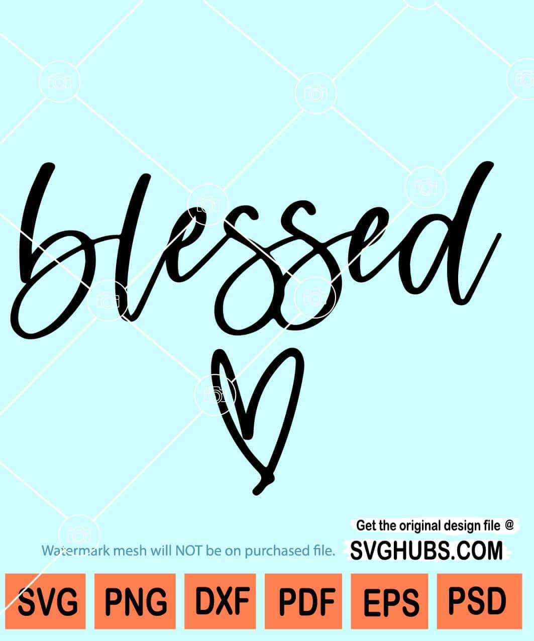 Blessed Svg file, Simply blessed svg, blessed shirt, Faith Svg, Jesus ...