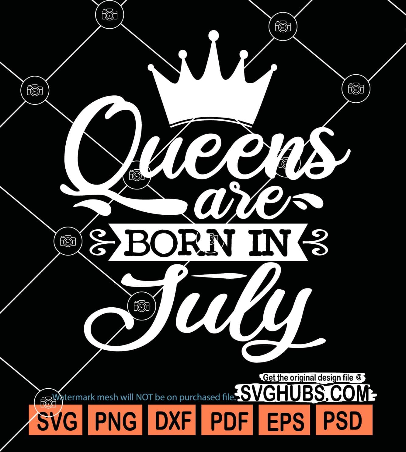 Queens are born in july svg, july queens svg, birthday girl svg ...
