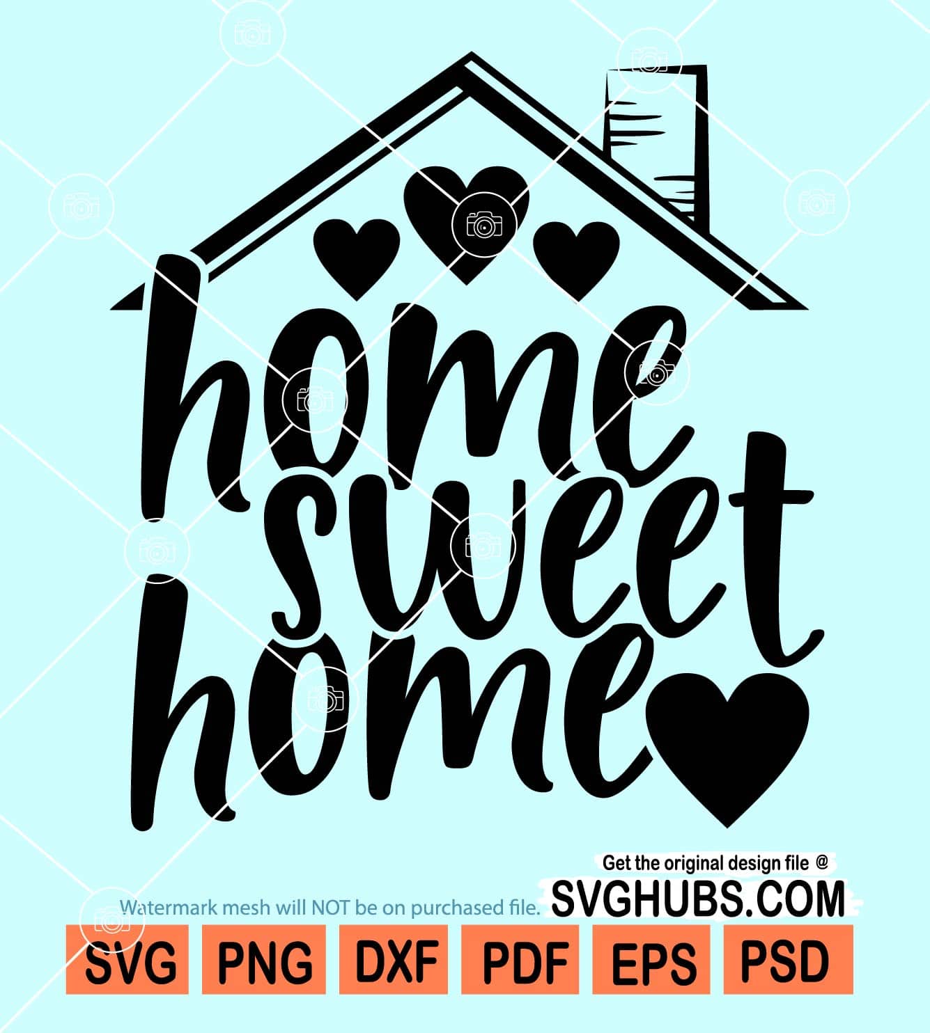 Home sweet home svg, love heart symbol svg, Farmhouse Svg, Home Svg ...