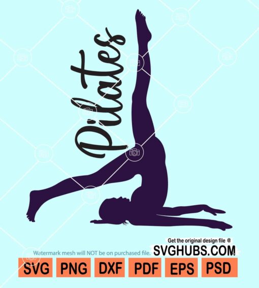 Pilates svg, yoga svg, fitness svg, Pilates clipart svg, Pilates ...