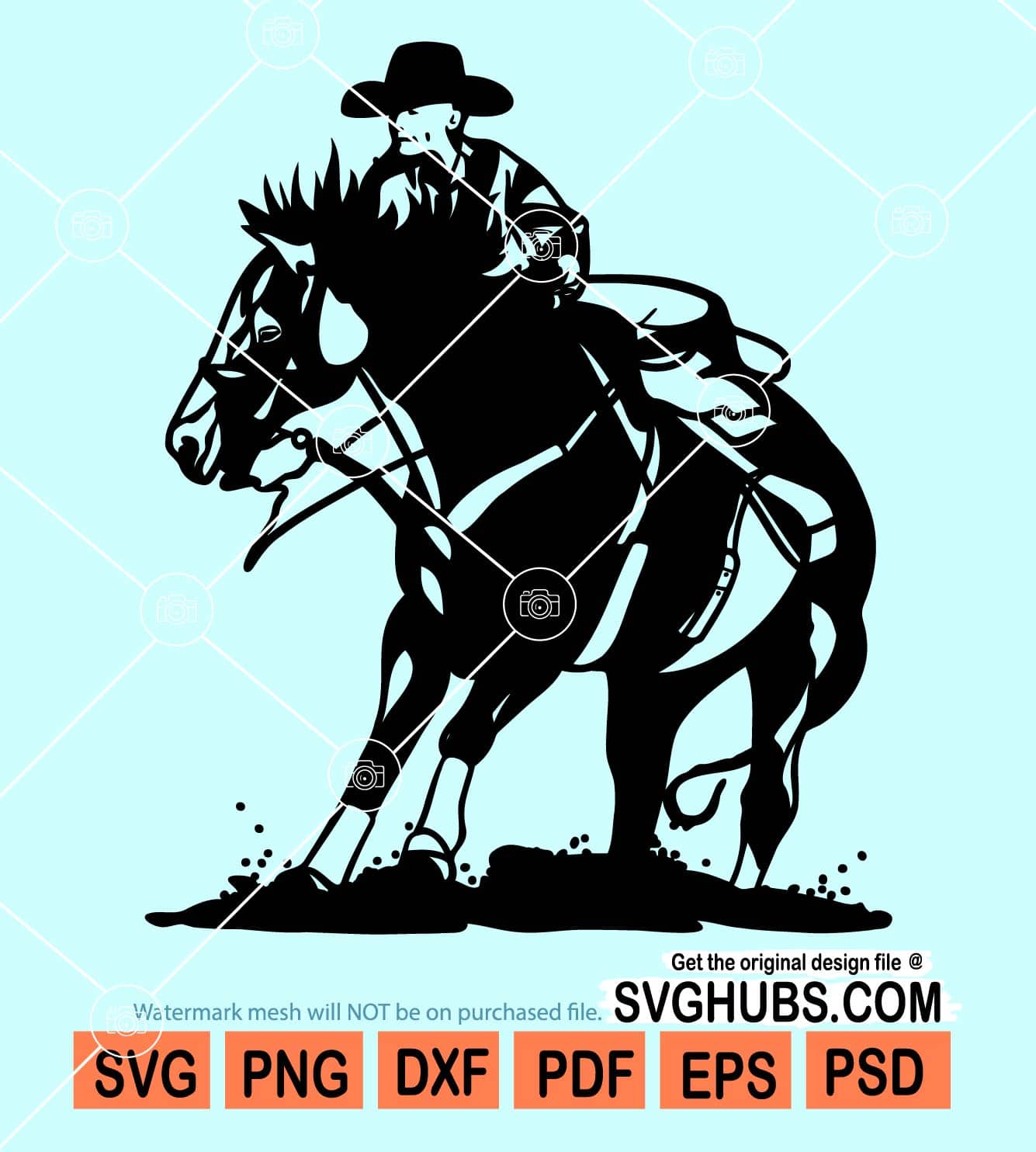 Rodeo svg, Cowboy Svg, Texas svg, country svg, horse svg, Cowboy riding ...