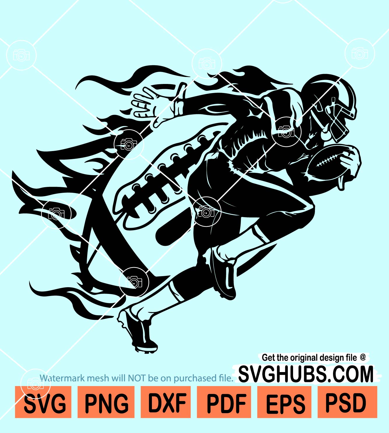 American football player SVG, Football Player svg, American Football ... American football player SVG, Football Player svg, American Football ...