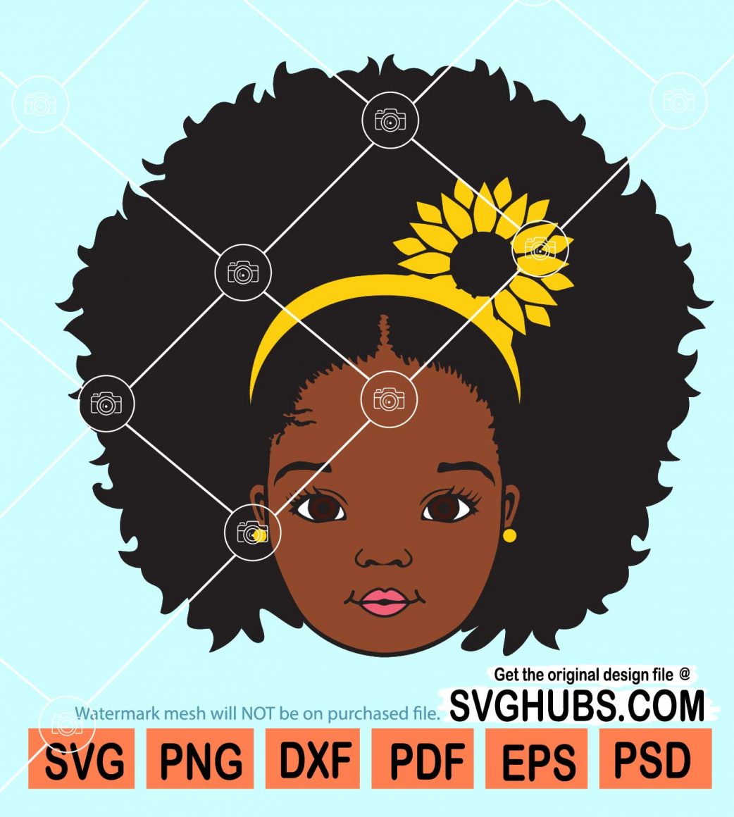 Peekaboo sunflower girl svg, Princess Svg, Little melanin queen svg ...