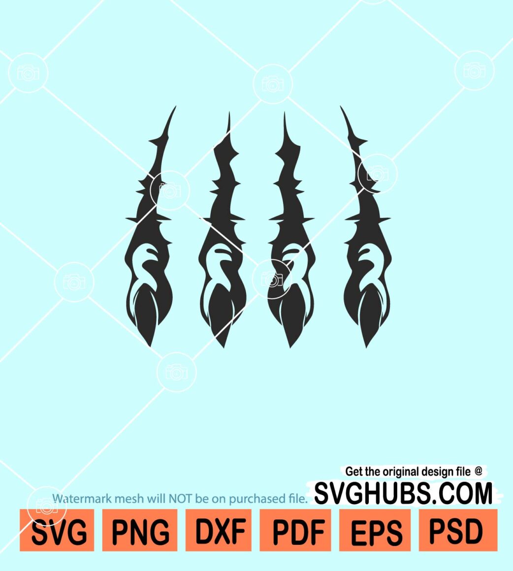 onster claws svg, Animal Claws SVG, Claws SVG, Scary Svg, Monster Svg ...