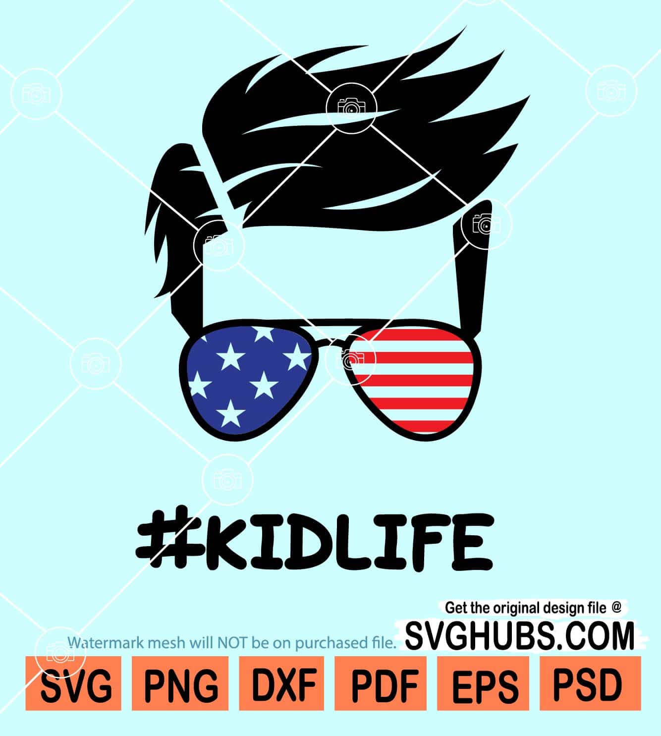Merica kid life svg - SVG HUBS