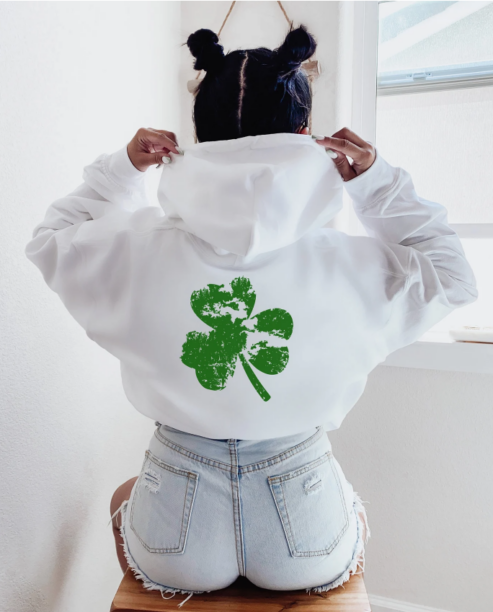 Distressed clover svg, Distressed clover leaf svg, Distressed shamrock ...