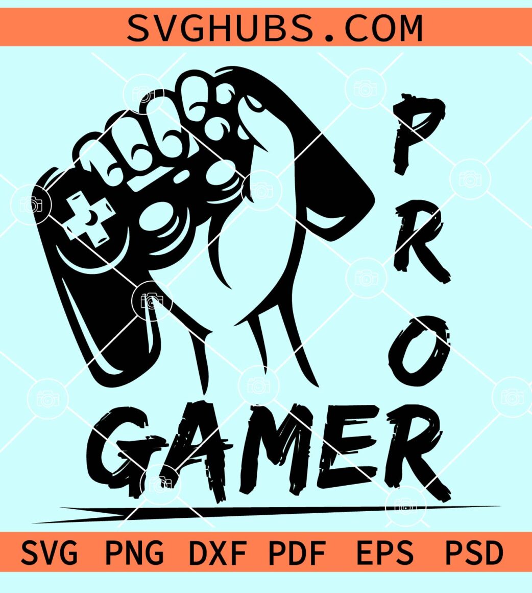Pro gamer svg, Gamer hand svg, Game Controller Svg, Play station svg ...