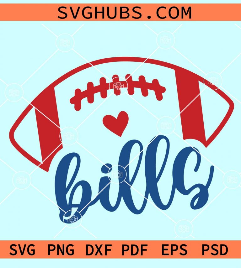 Bills Football SVG, Bills svg, Bills Shirt svg, Bills Mascot svg, Bills ...