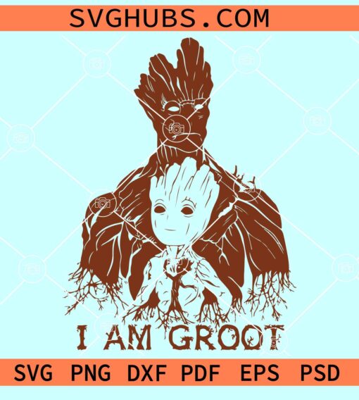 I Am Groot SVG, Groot SVG, Groot Svg Files For Cricut, Marvel Movie ...