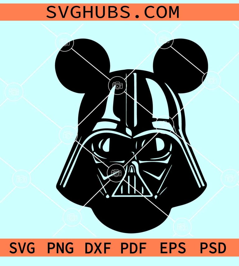 Darth Vader mickey ears SVG, I am their father svg, Disney shirts svg