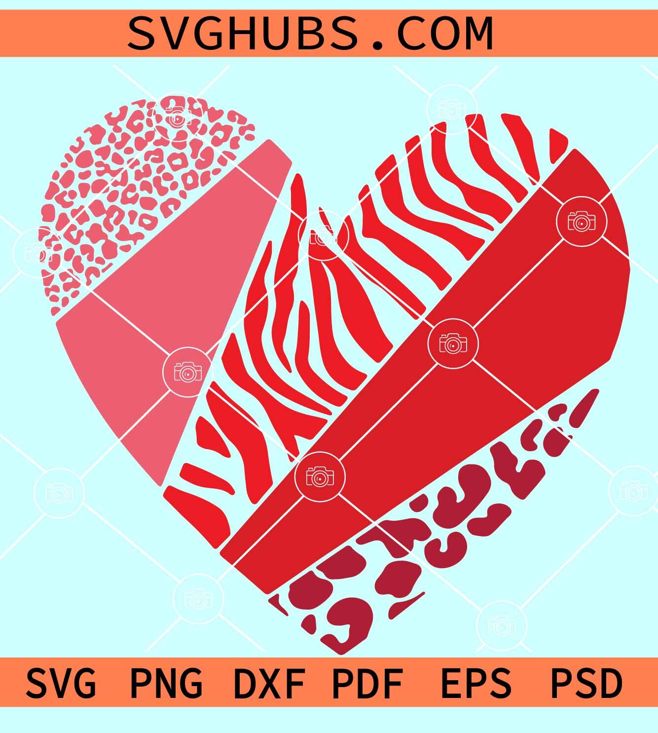 Valentines Day Heart SVG - SVG HUBS