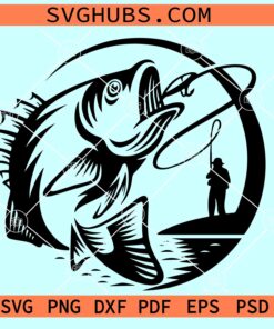 fish on hook svg – SVG HUBS