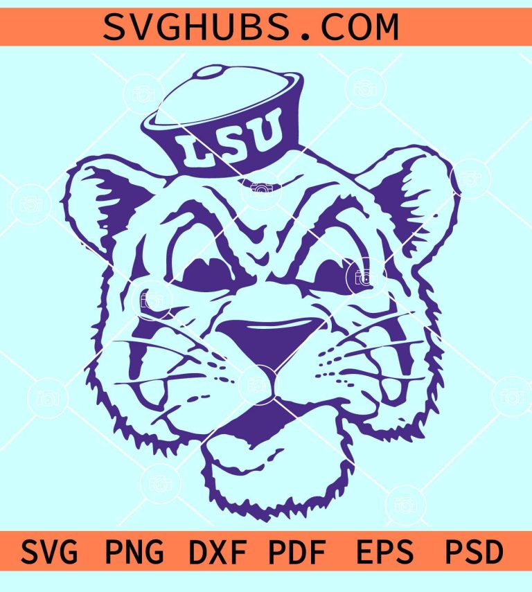 LSU Tigers SVG, Go Tigers SVG, College Football Team SVG, Game Day Svg