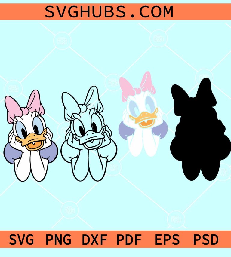 Donald Duck layerd SVG, Donald Duck svg, Donald Duck svg files, angry ...