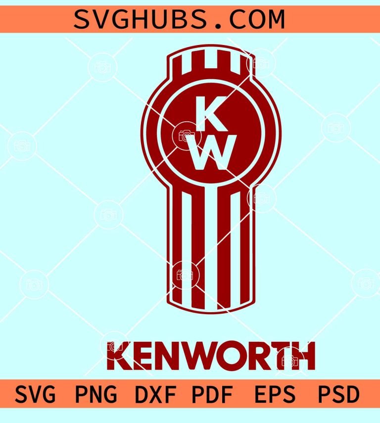 Kenworth SVG, Kenworth Logo SVG, Kenworth Semi Truck SVG