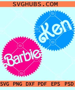 Barbie and Ken svg - SVG HUBS