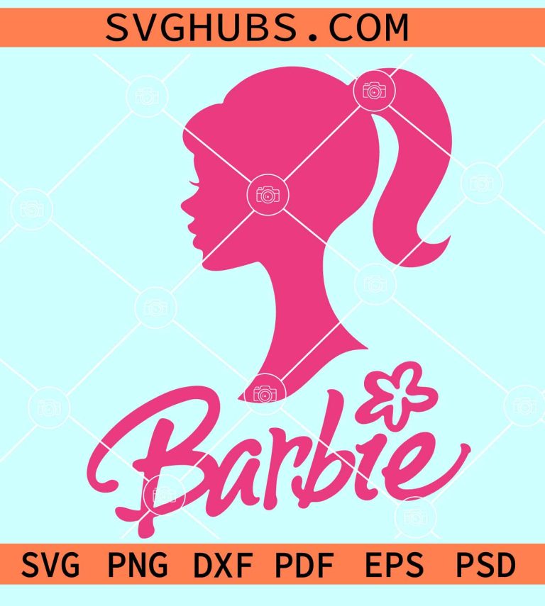 Barbie doll SVG, Barbie head svg, doll svg, Doll head svg, doll ...