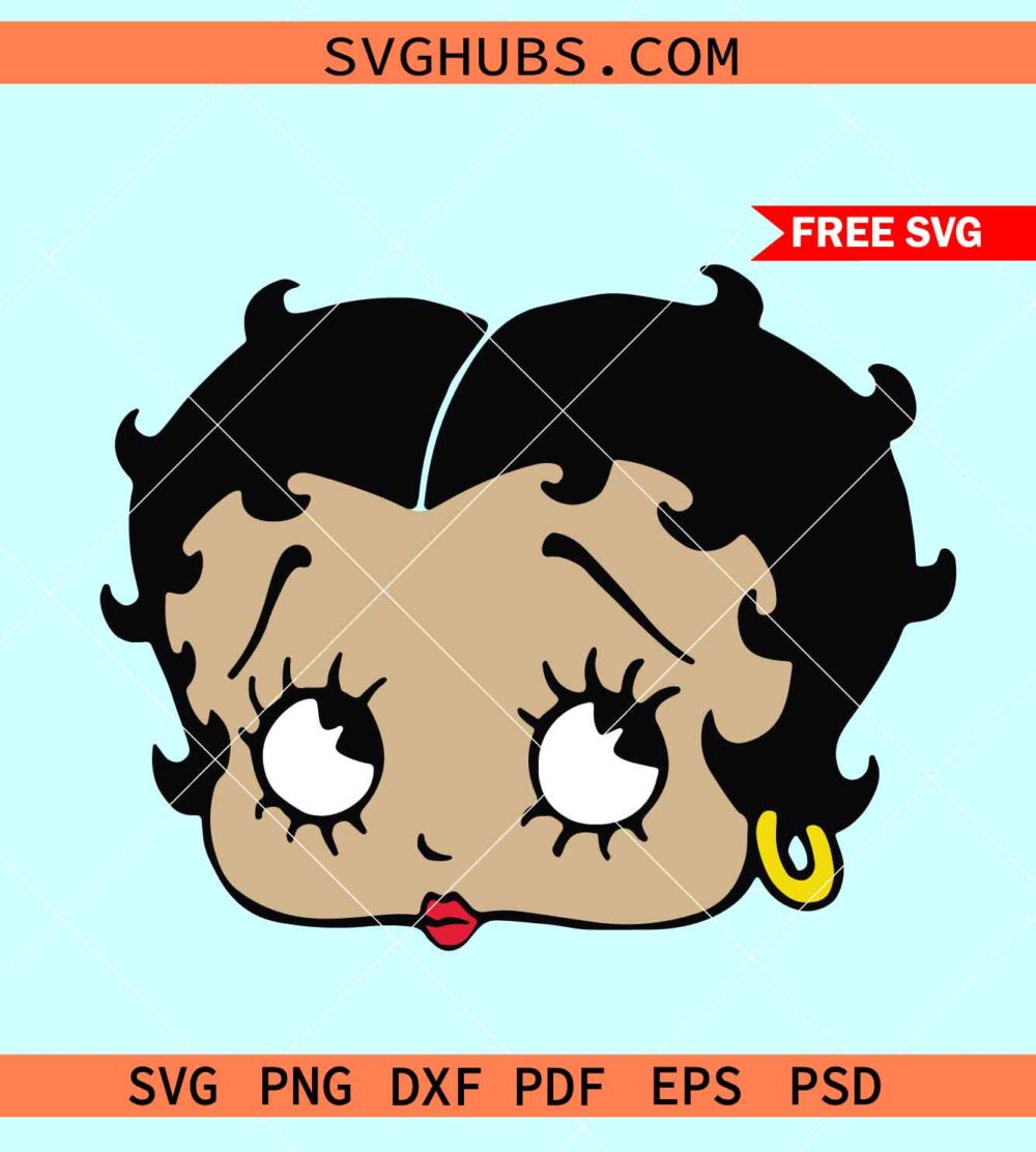 Betty Boop Svg free, Free Betty Boop Svg, Betty Boop PNG free, Betty Boop SVG files for cricut