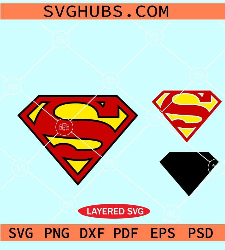 Superman logo SVG – SVG HUBS