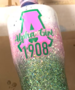 Alpha girl 1908 svg, Alpha Kappa Alpha Sorority svg