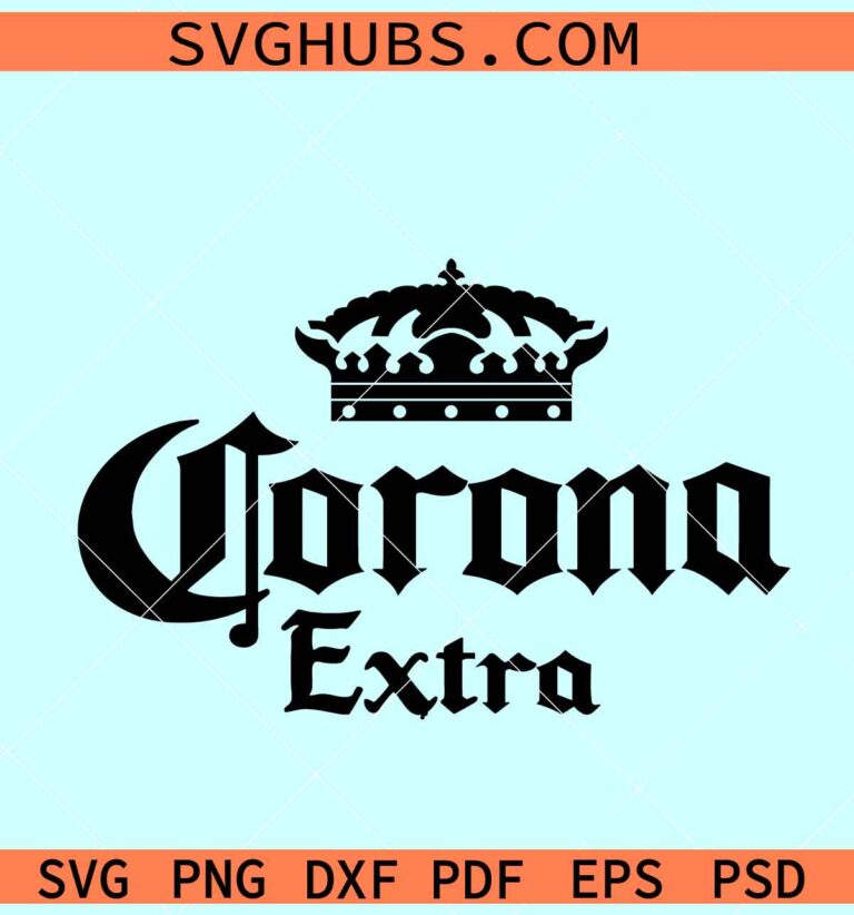 Corona extra SVG - SVG HUBS