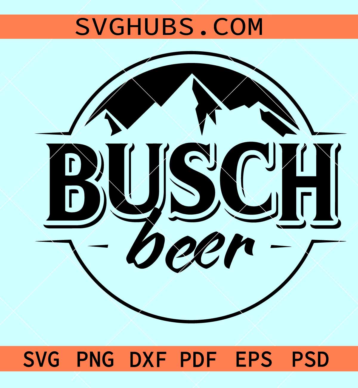 Busch beer logo Svg, Busch Logo Svg