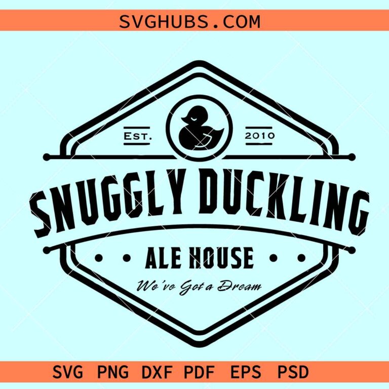 Snuggly Duckling Ale House SVG, Tangled Series Svg, Piano Bar Svg
