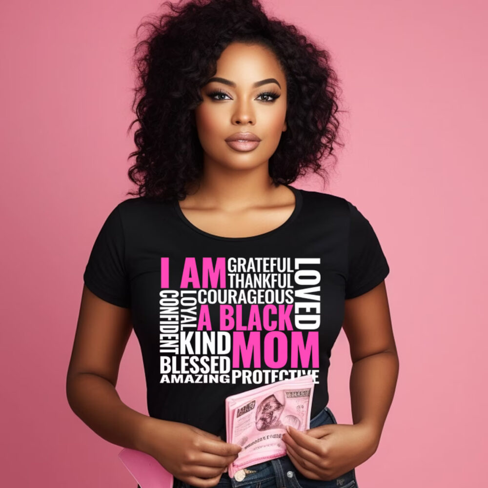 I Am A Black Mom Svg Black Mom Svg Black History Month Svg Black Mom