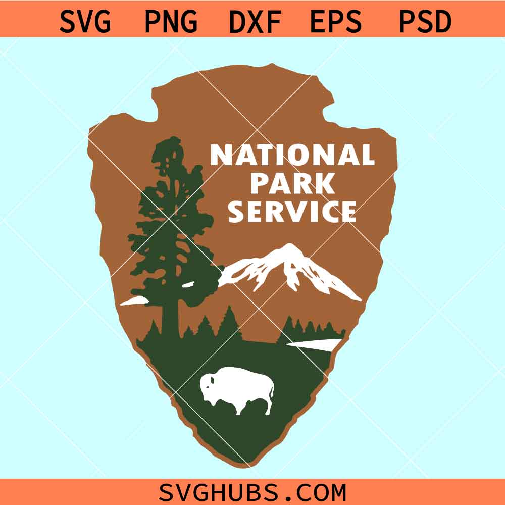 National Park Service Emblem Svg Nps Arrowhead Svg National Park Logo Svg