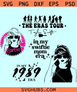 Taylor Swift Svg Bundle, Swiftie Est 1989 Svg, In My Swiftie Era Svg ...