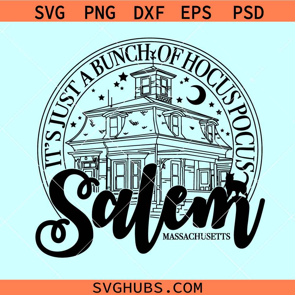 Salem Massachusetts SVG, Salem svg, Salem Sign Svg, Witch SVG, Magic ...