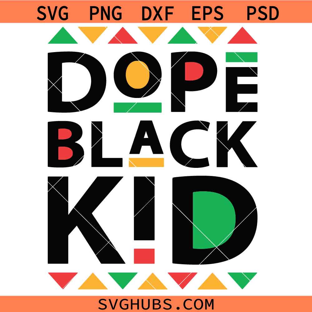 Dope black kid SVG, black kid svg, black boy svg, melanin dripping svg ...