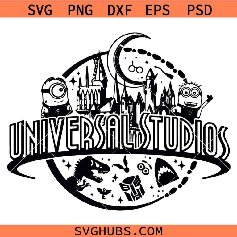 Universal Studios SVG, Holiday Vacation SVG, Family Trip 2025 SVG