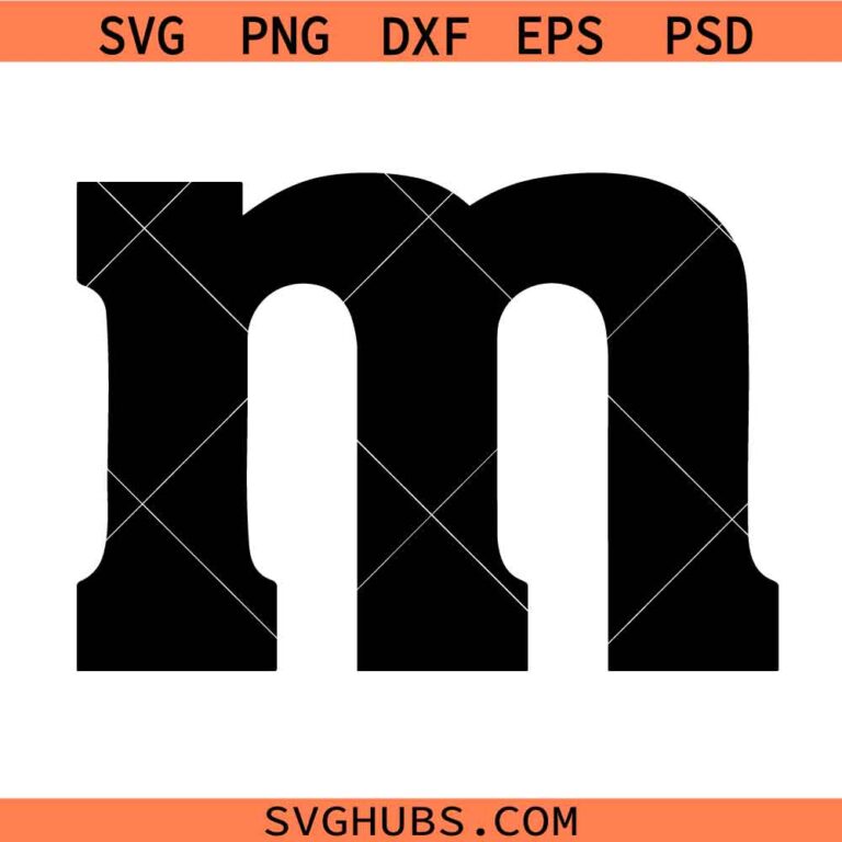 Letter M Costume SVG, Kids Costume SVG, Halloween Costume Svg
