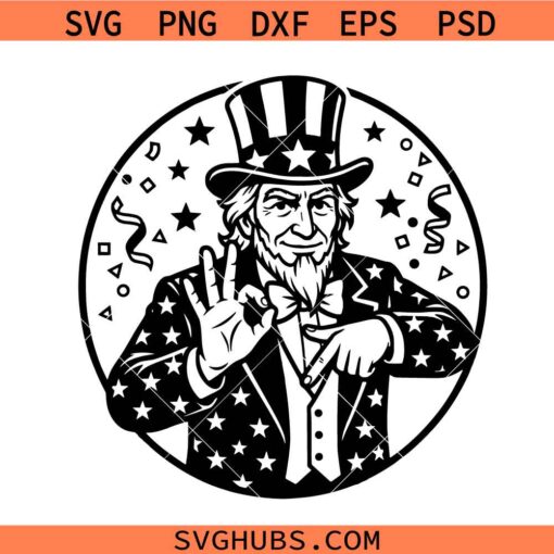 Uncle Sam Six Seven SVG, 4th of July svg, 4th of july uncle American ...