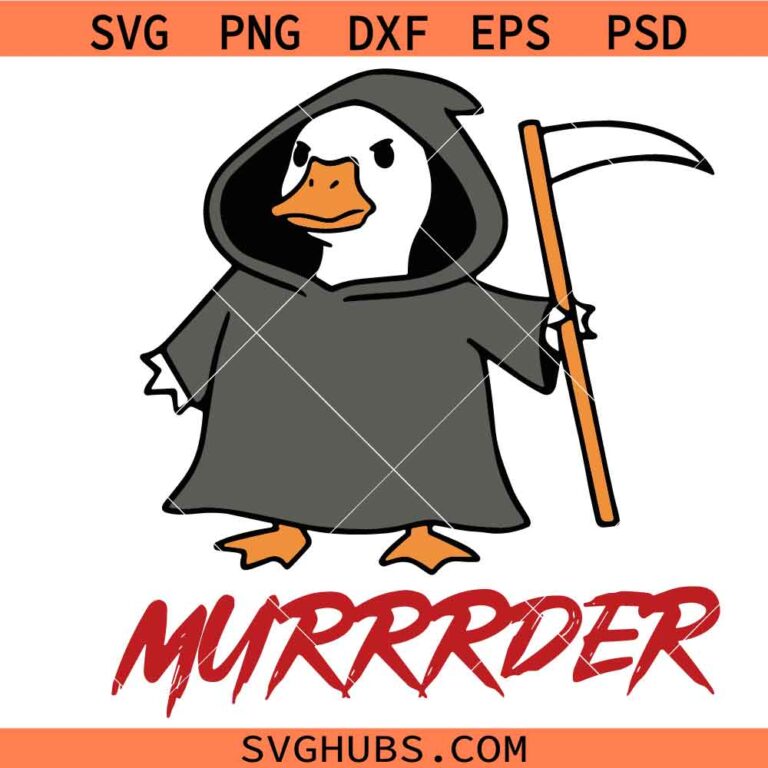 Murder goose svg, Silly Goose SVG, Alan Cumming Murder SVG